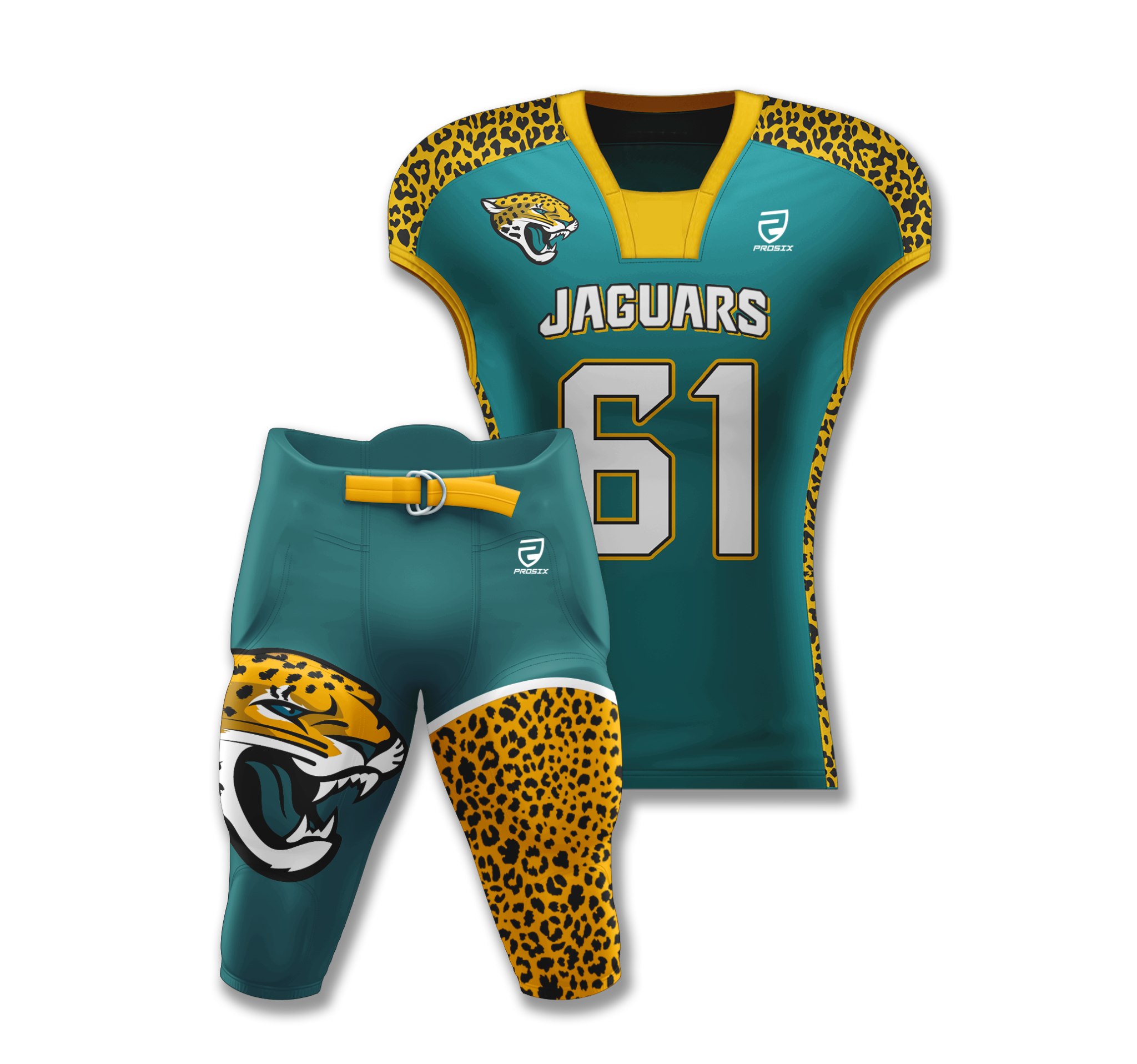 Jaguars Football Uniform – Prosix sports