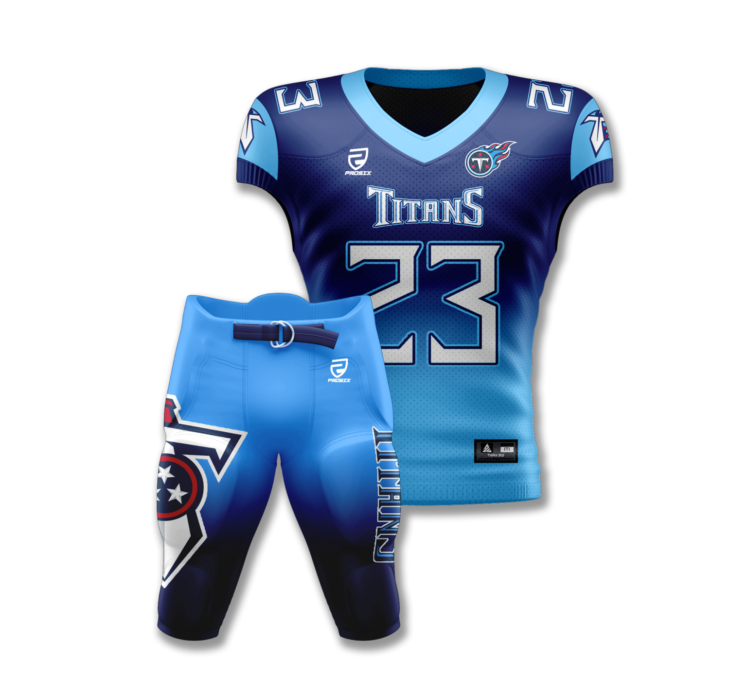 Titans Football Uniform – Prosix sports